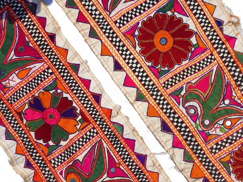 Vintage Old Gujarati Doorway Decor Wall Hanging Handmade | Etsy