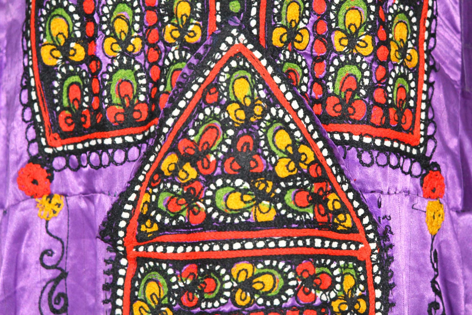 Vintage Pakistan Afghani Dress Handembroidered Work Textile Gypsy ...