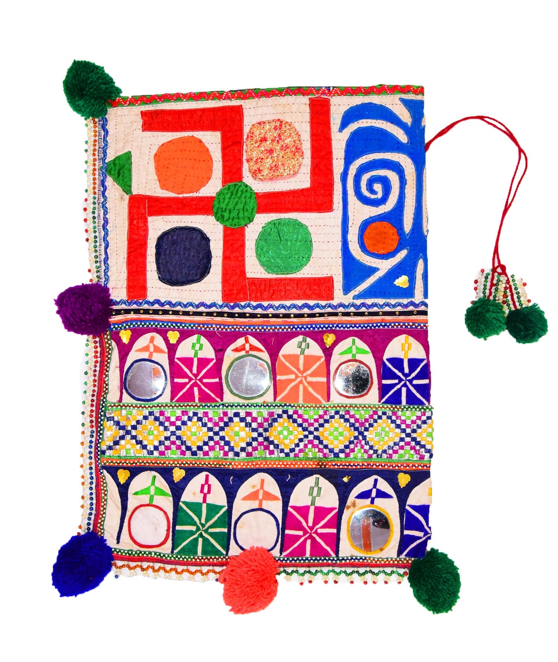 Authentic Gujarati Indian Banjara Dowry Bag,old Small Bag,ahir ...