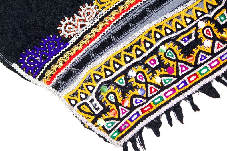 Authentic Vintage Indian Banjara Gujarati Rabari Bandhni - Etsy