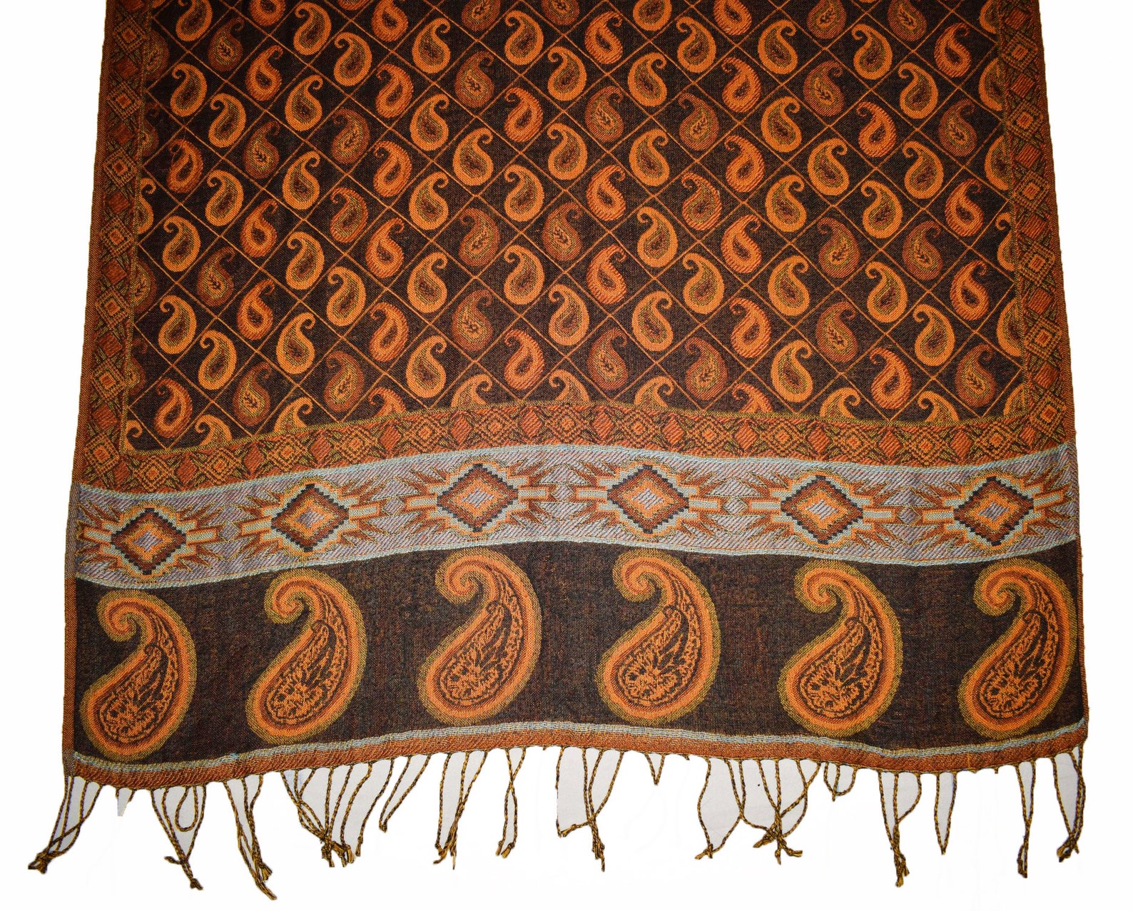 Antique Vinatge Indian Kashmir Textile Woven 1960s Pure | Etsy