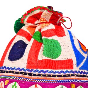 Authentic Gujarati Indian Banjara Dowry Bag,old Small Bag,ahir ...