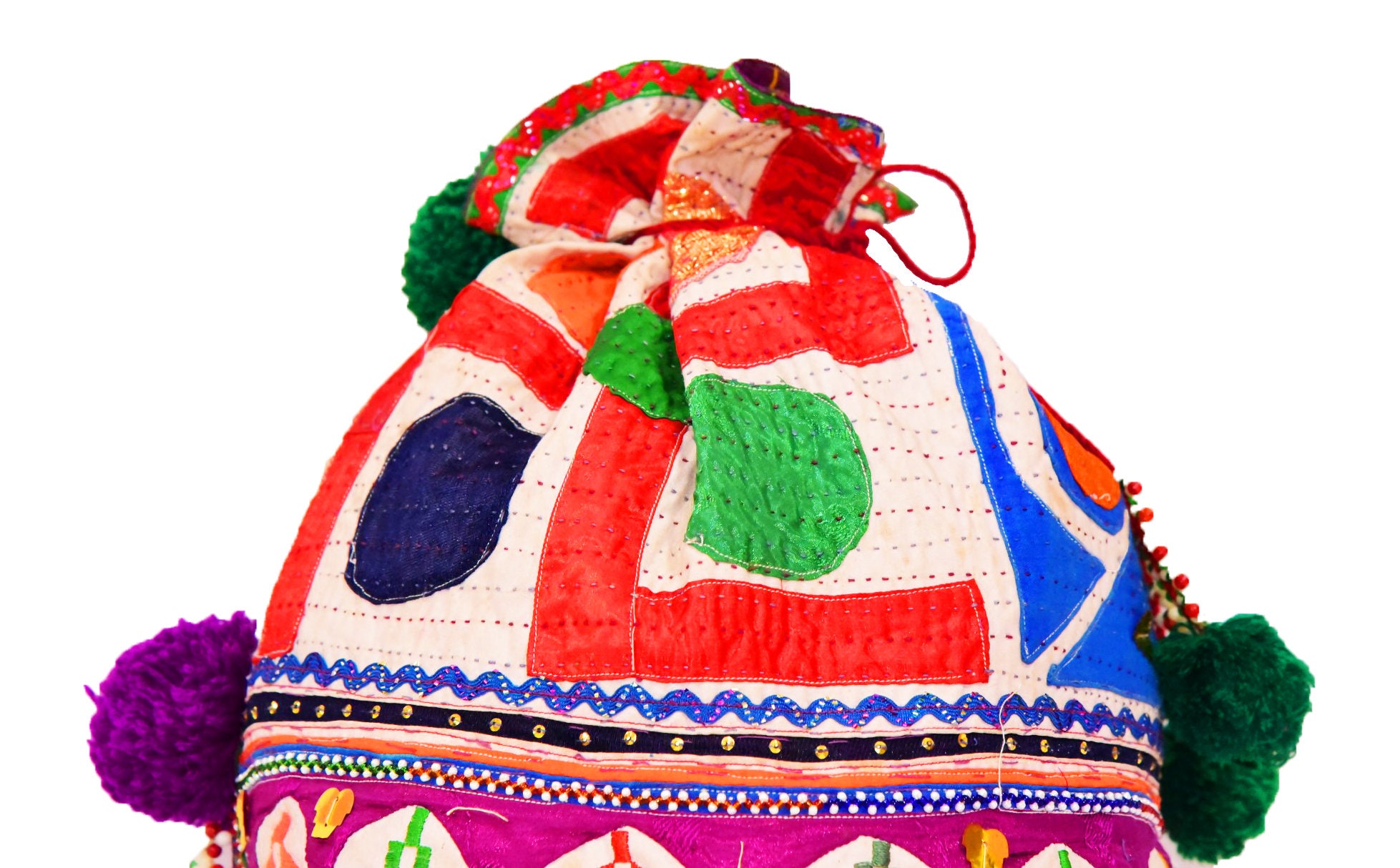 Authentic Gujarati Indian Banjara Dowry Bag,old Small Bag,ahir ...