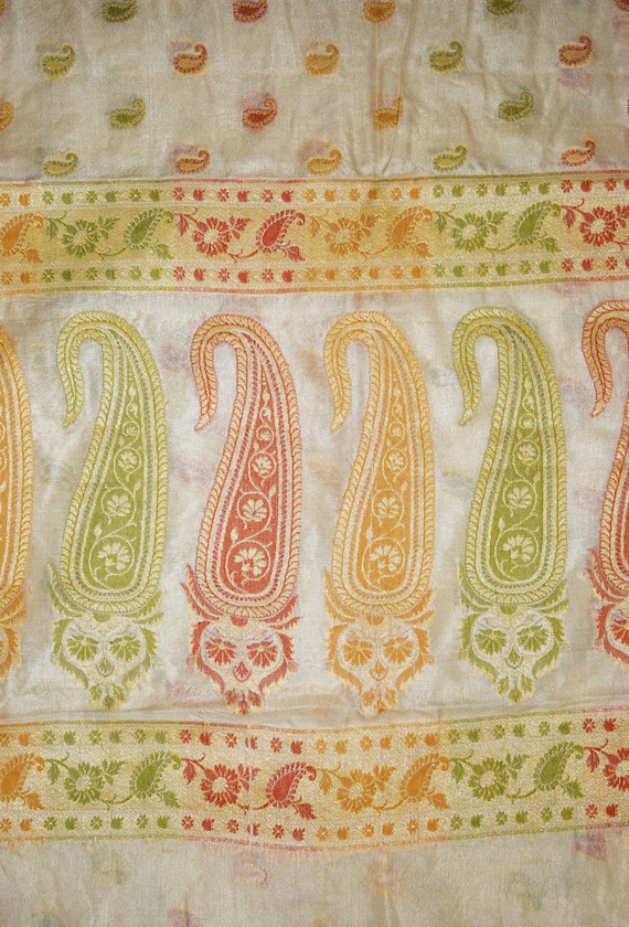 Antique Handmade Indian Wedding Silk Saree Bollywood Party - Etsy