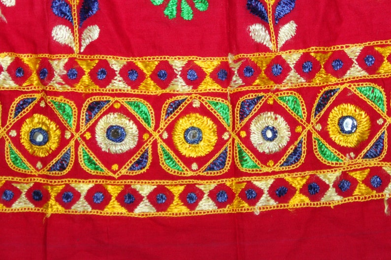 Vintage New Gujarati Style Banjara Skirt Rabari Kuchi Gypsy | Etsy