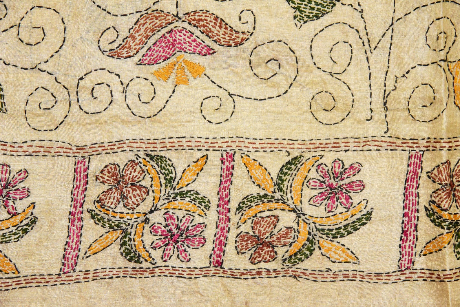 Ethnic Beautiful Vintage Indian Kantha West Bengal Traditional - Etsy