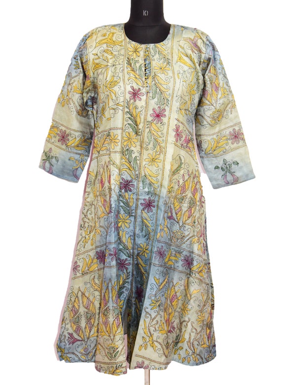 Antique Vintage Indian West Bengal Kurta Top Lucknow Beautiful - Etsy