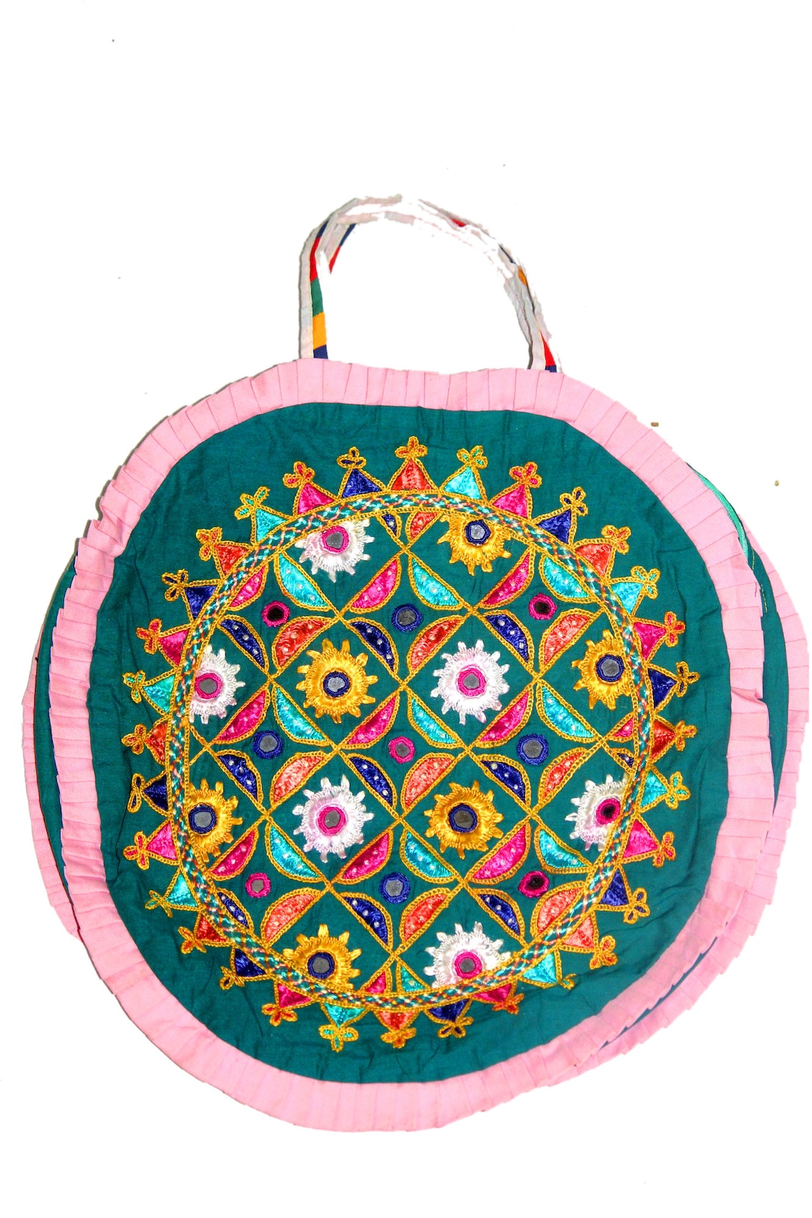 Banjara Indian Gujarat Shopper Bag, Bucket Handbag Hippie Boho Bohemian ...