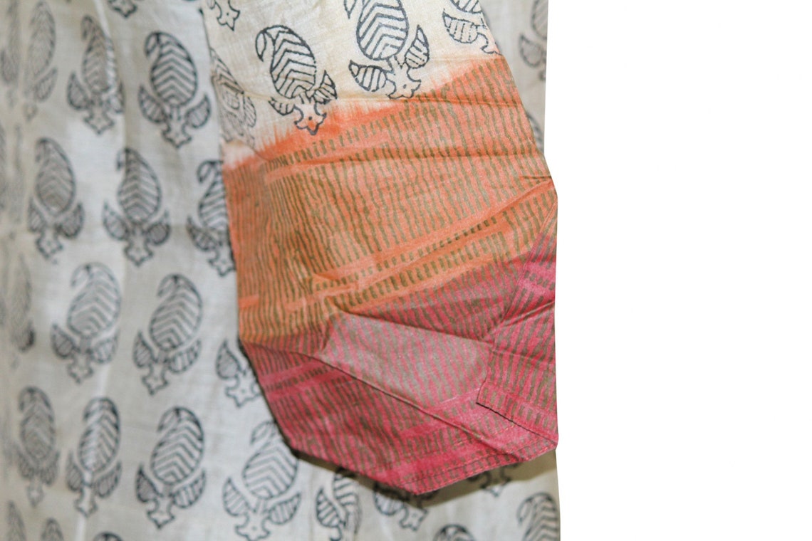 Antique Vinatge Indian 70s Bollywood Printed Kurta Tops - Etsy