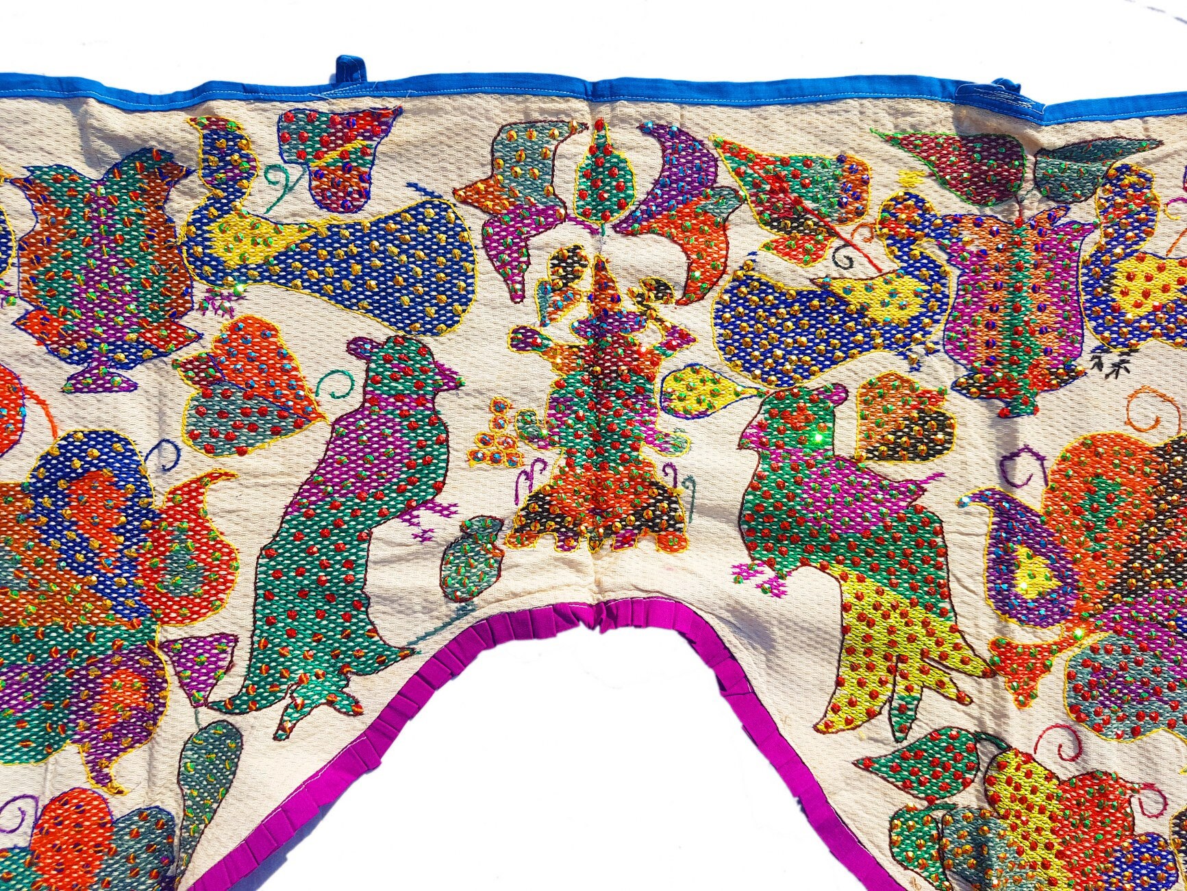 Antique Vintage Old Gujarati Kutchi Handmade Embroidered | Etsy