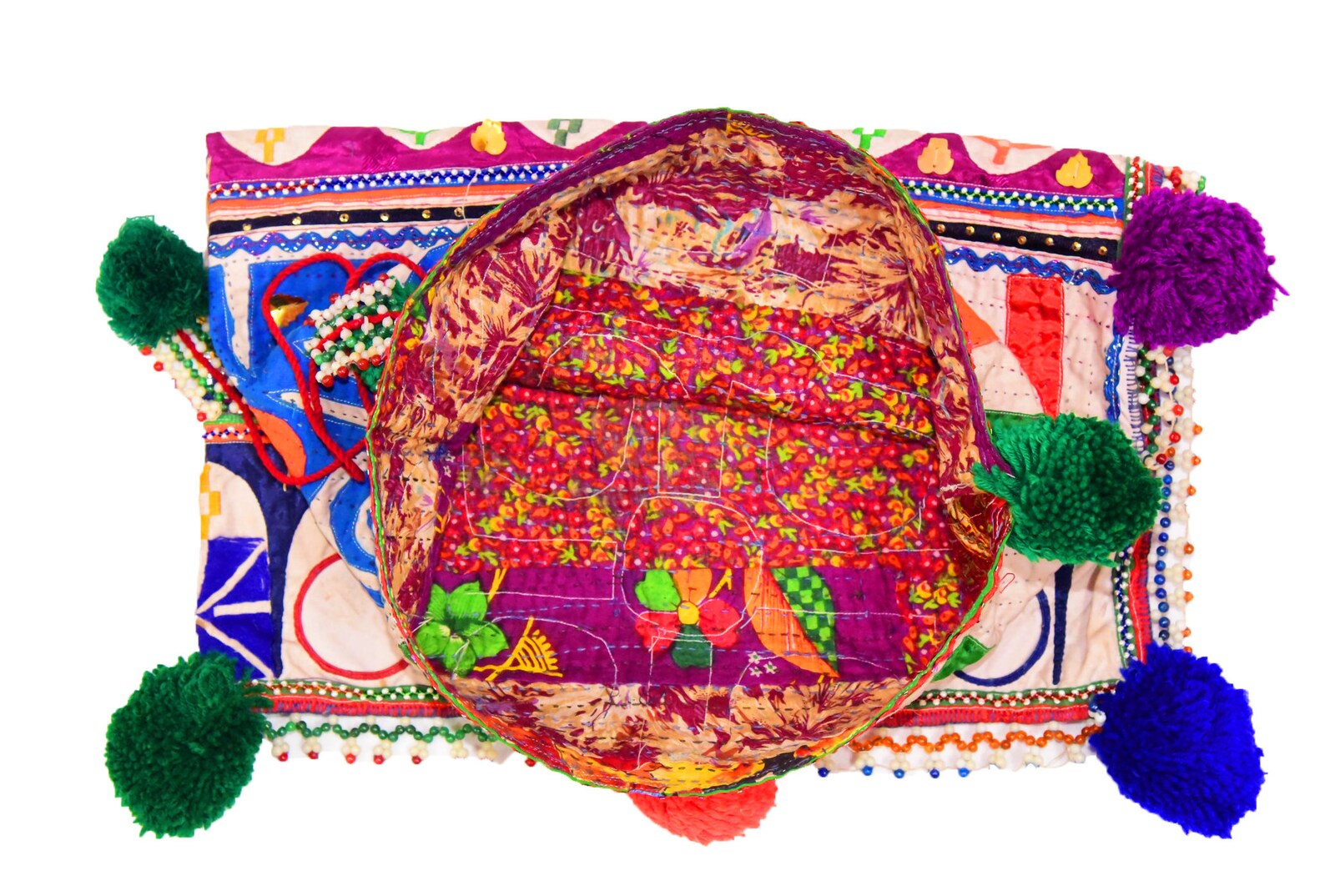 Authentic Gujarati Indian Banjara Dowry Bag,old Small Bag,ahir ...