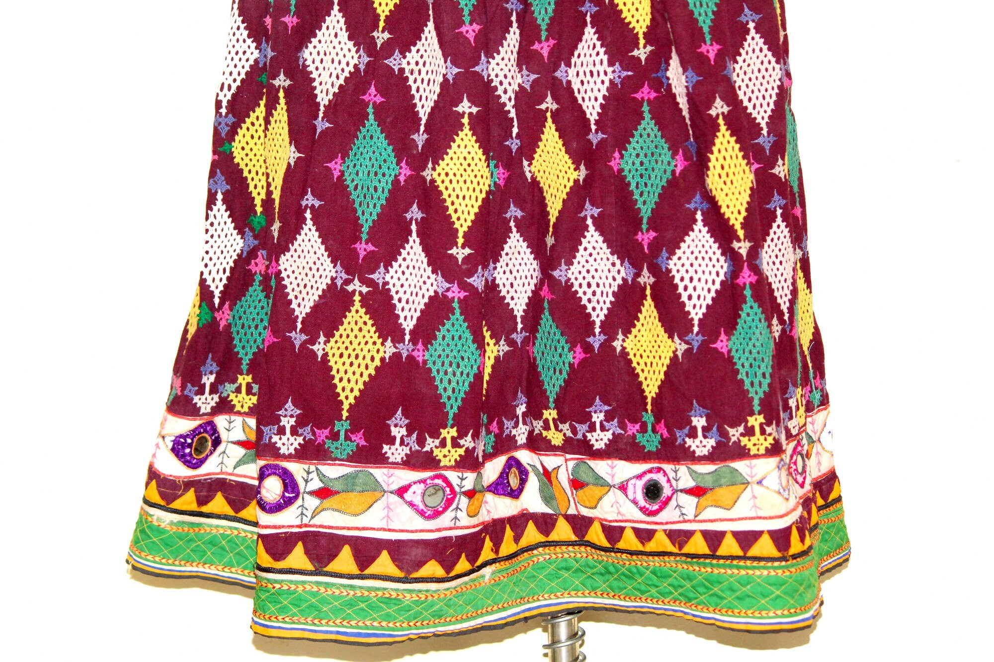 Ethnic Vintage Banjara Gujarati Style Rabari Gypsy Hippie Tribal ...