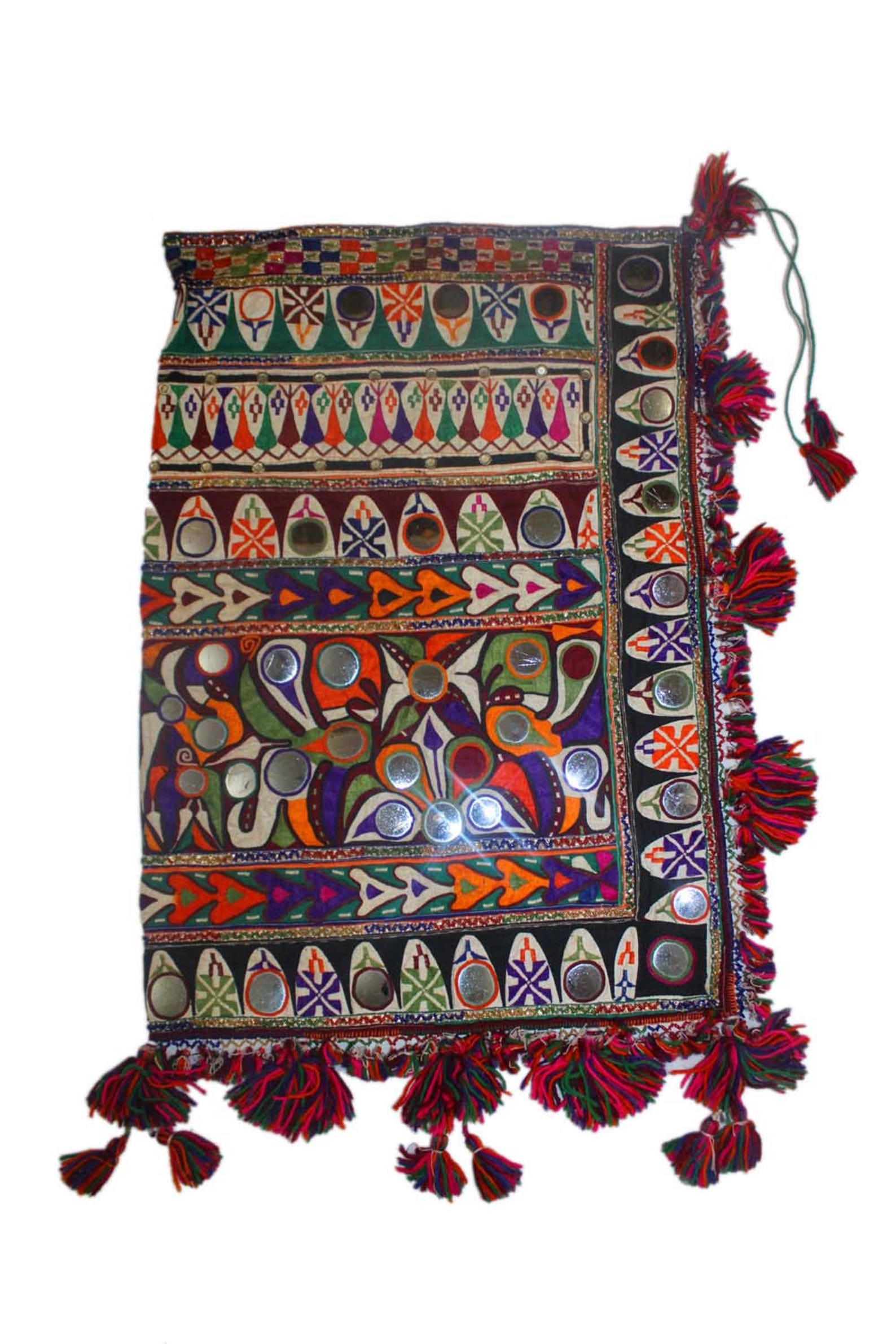 Authentic Gujarati Indian Banjara Dowry Bag,old Banjara Bag,ahir ...