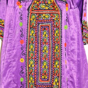 Vintage Pakistan Afghani Dress Handembroidered Work Textile Gypsy ...