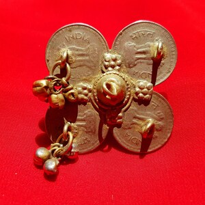 Antique Vintage Indian Rajasthani Tribal Banjara Rings Old Lot of 5 ...