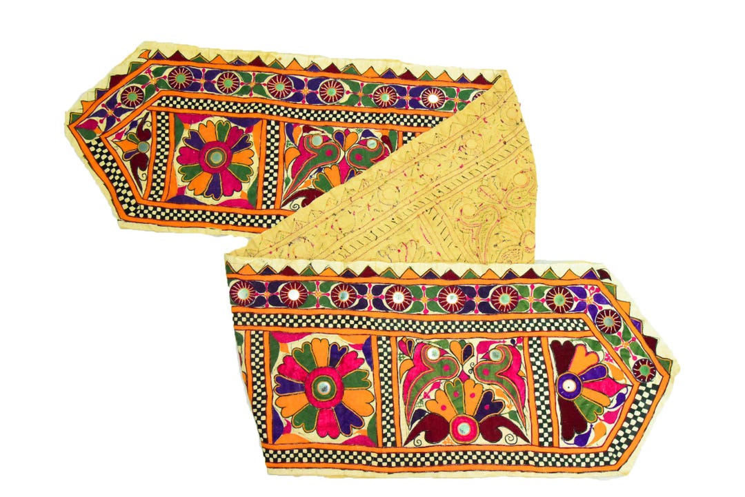 Vintage Antique Indian Gujarat Rabari Kutch Gypsy Banjara Work Ethnic ...