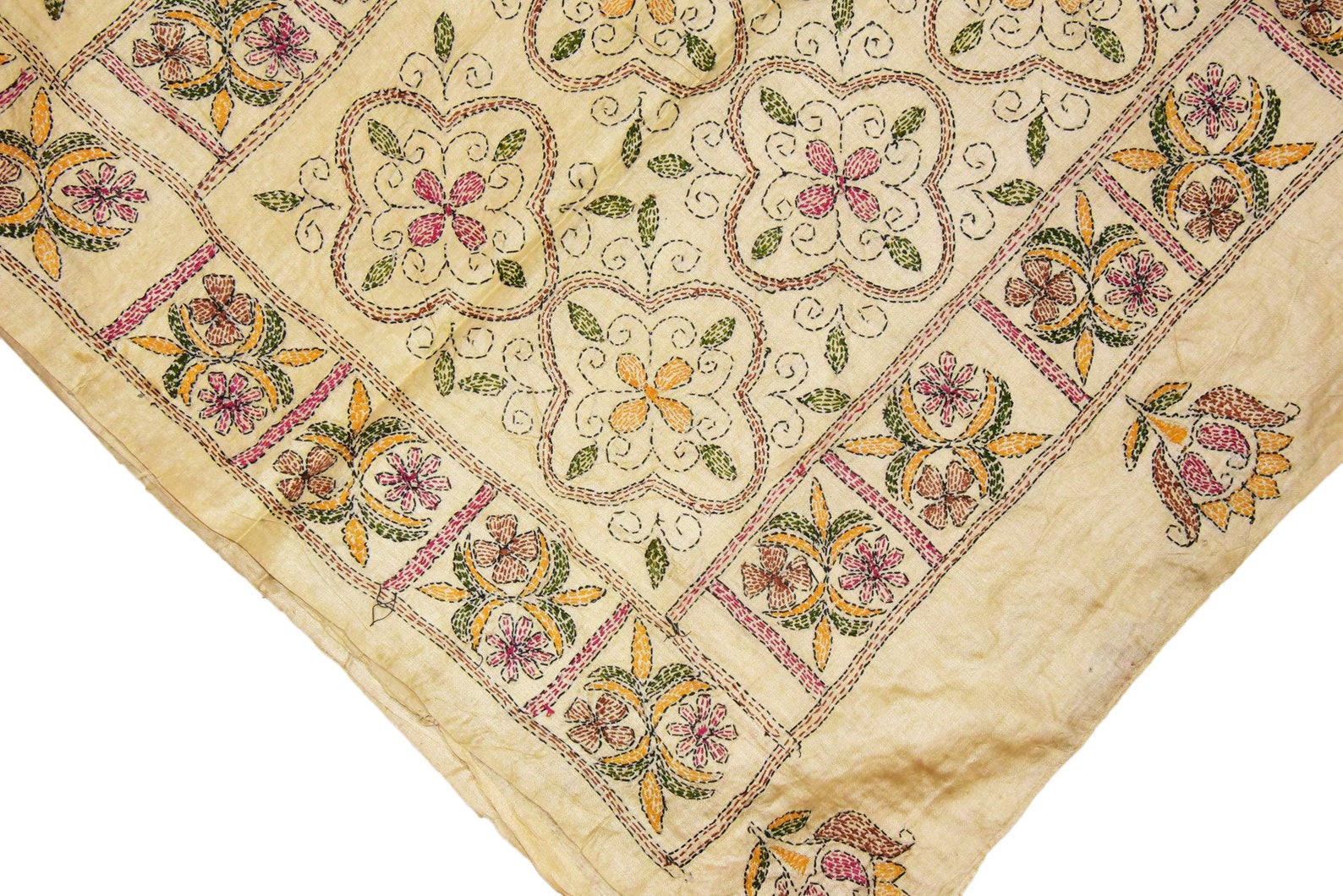 Ethnic Beautiful Vintage Indian Kantha West Bengal Traditional - Etsy