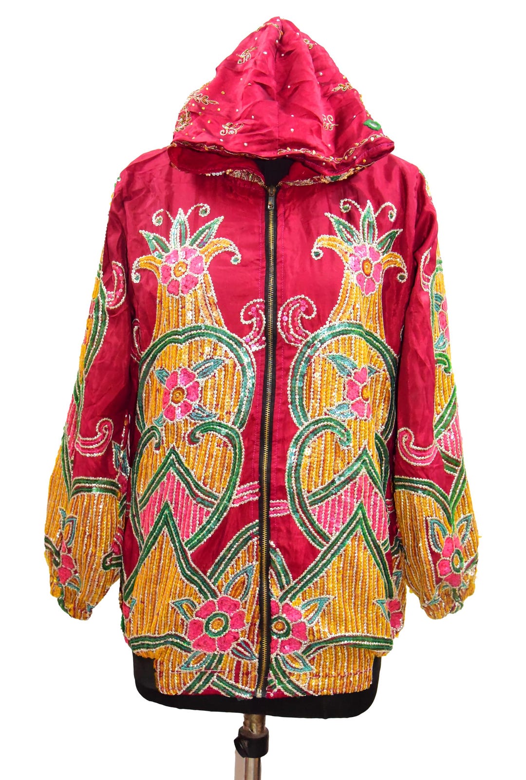 Vintage Indian /gujarat Unique /fully Mirror Work Jacket /banjara ...
