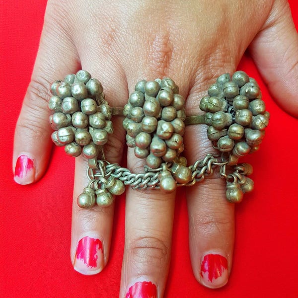 India Belly Ring - Etsy