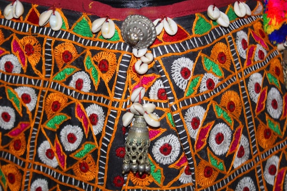 Antique Vintage Banjara Gujarati Rabari Vegan Boho Ba… - Gem