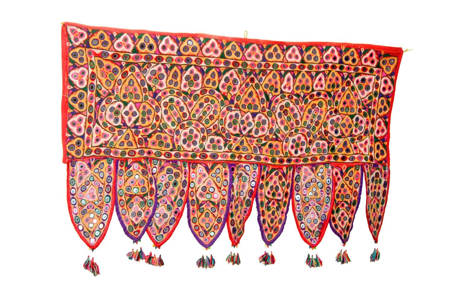 Old Antique Banjara Kutchi Mirrorwork Hand Embroidered Indian - Etsy