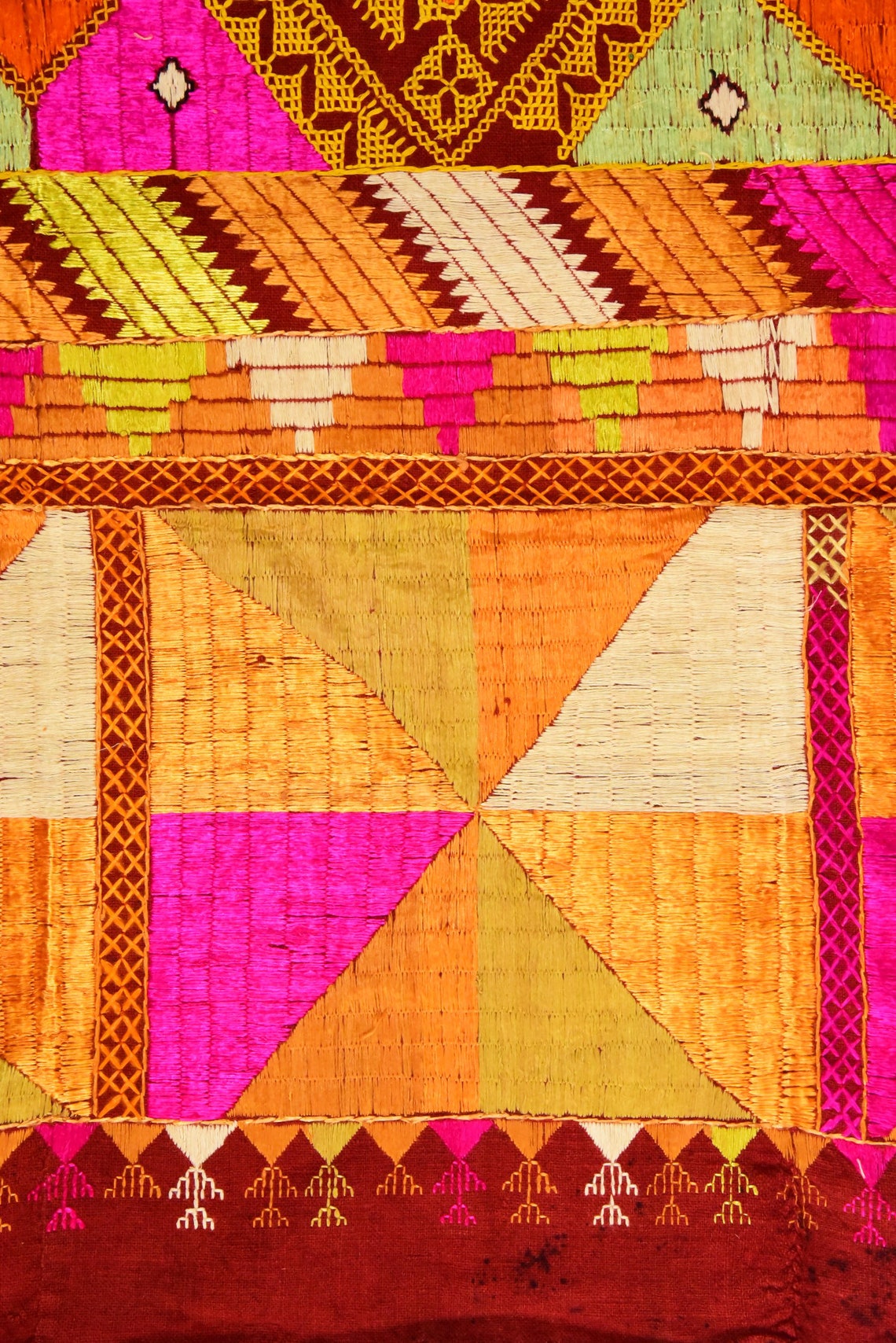 Antique Vintage Very Old Indian Punjab Textile Bagh Needle | Etsy