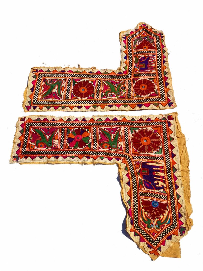 Vintage Old Gujarati Doorway Decor Wall Hanging Handmade | Etsy