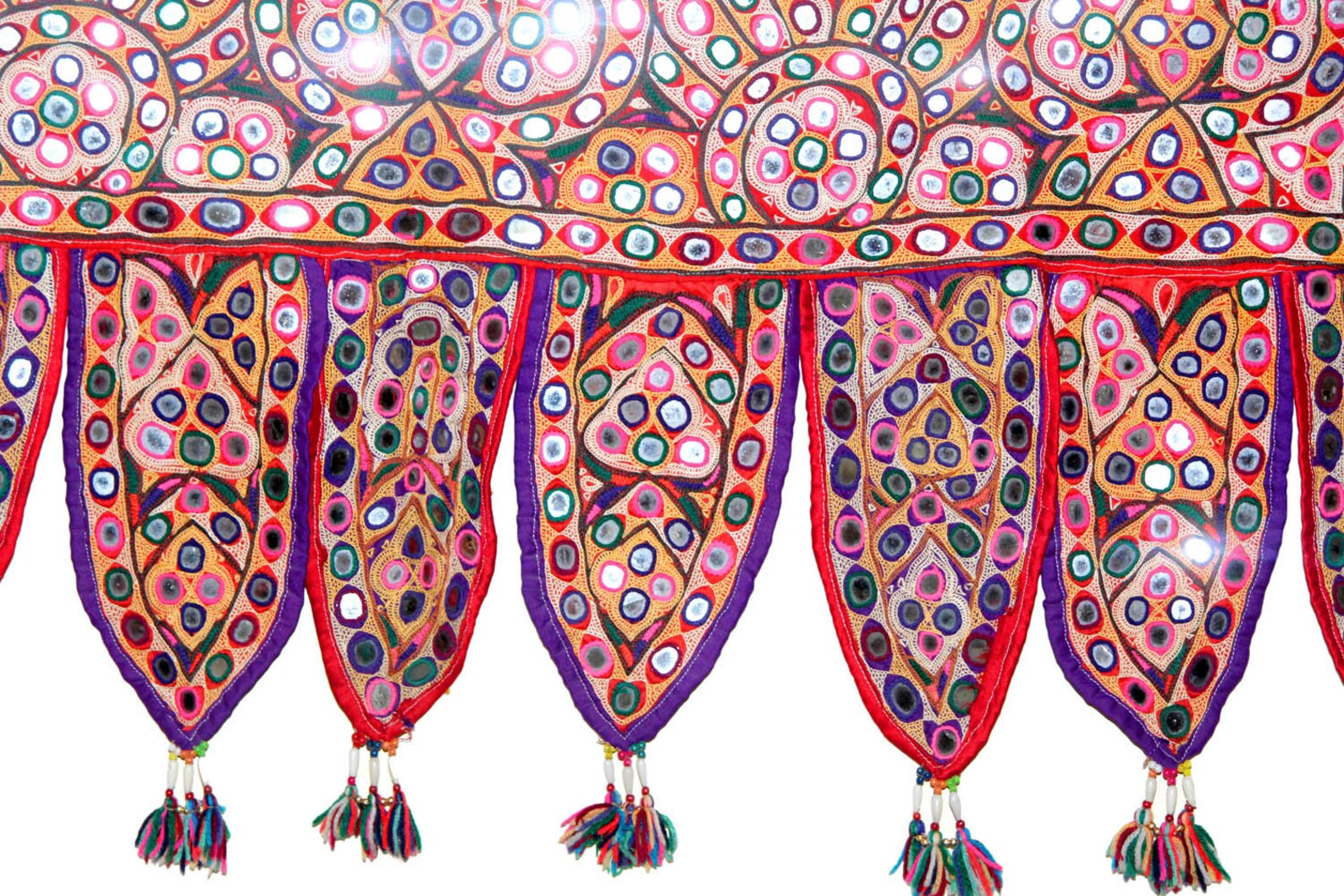 Old Antique Banjara Kutchi Mirrorwork Hand Embroidered Indian - Etsy