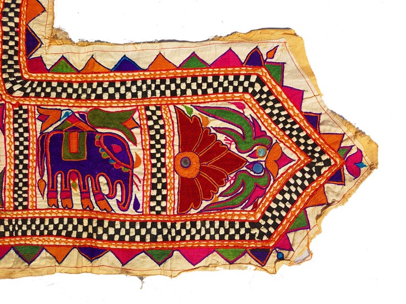 Vintage Old Gujarati Doorway Decor Wall Hanging Handmade | Etsy