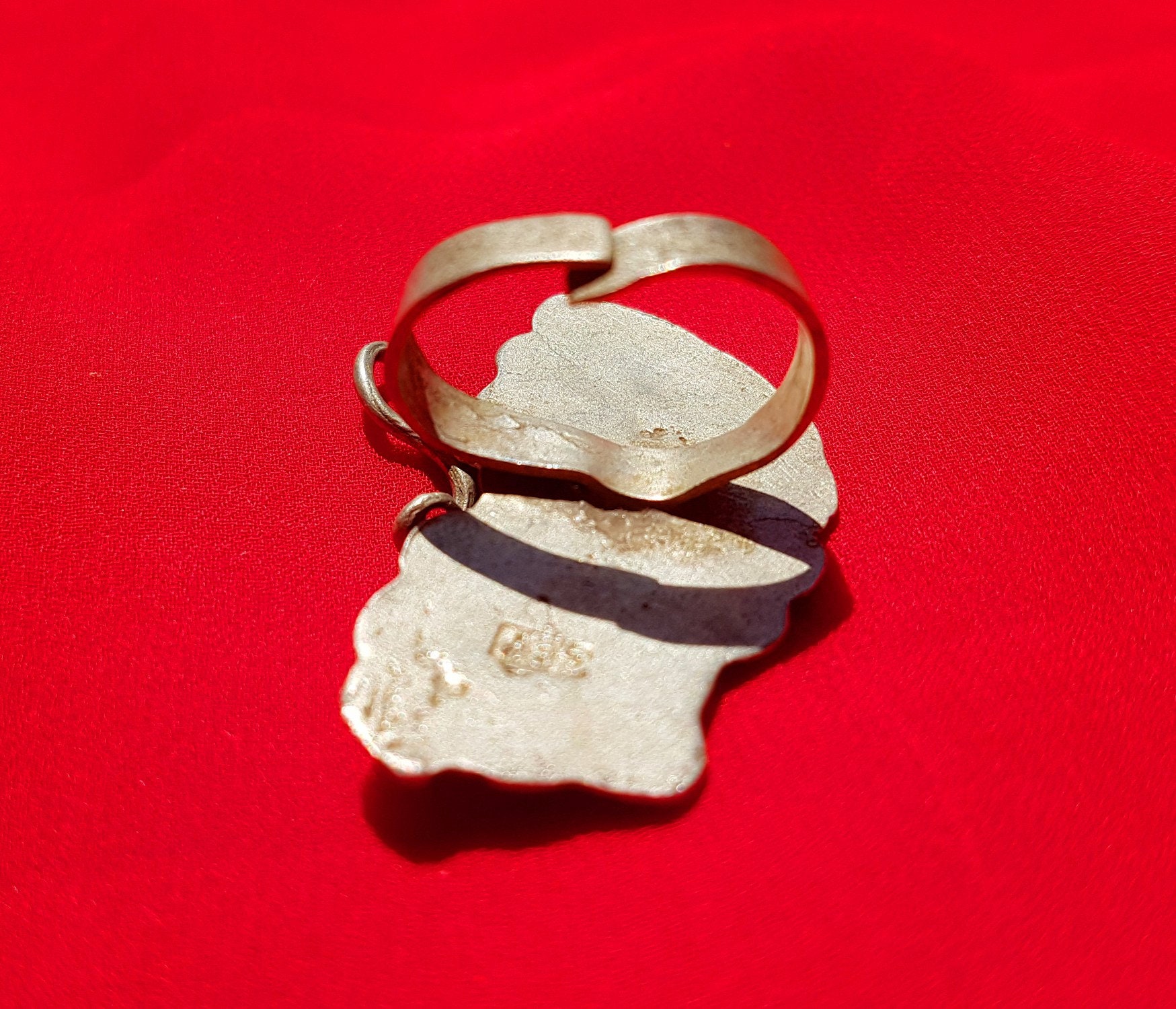 Antique Vintage Indian Rajasthani Tribal Banjara Rings Old Lot of 5 ...