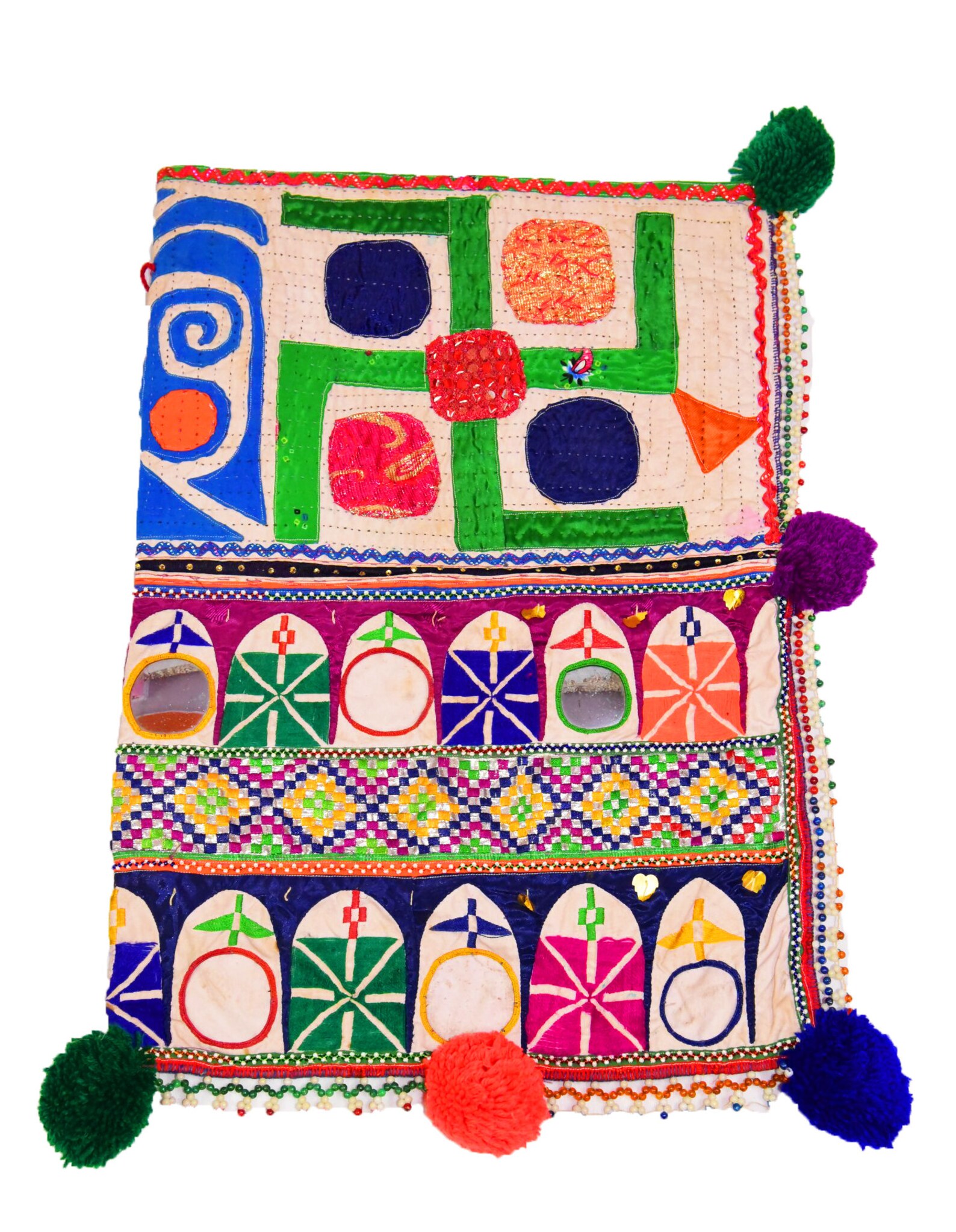 Authentic Gujarati Indian Banjara Dowry Bag,old Small Bag,ahir ...
