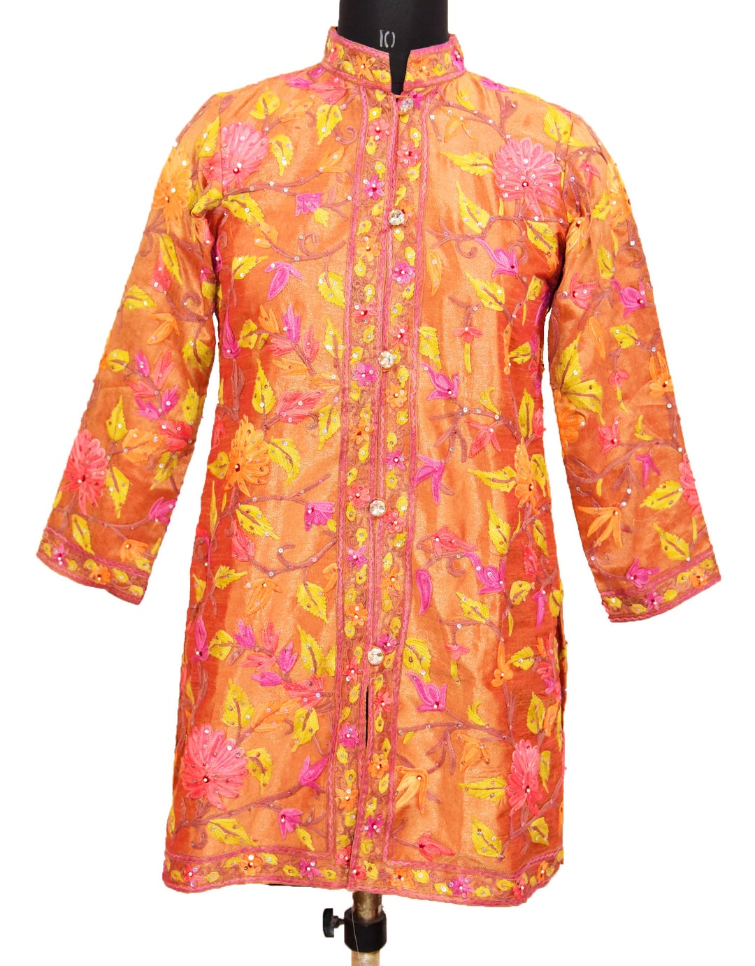 Vintage Beautiful Antique Eastern Indian / Kashmiri /floral /handmade ...