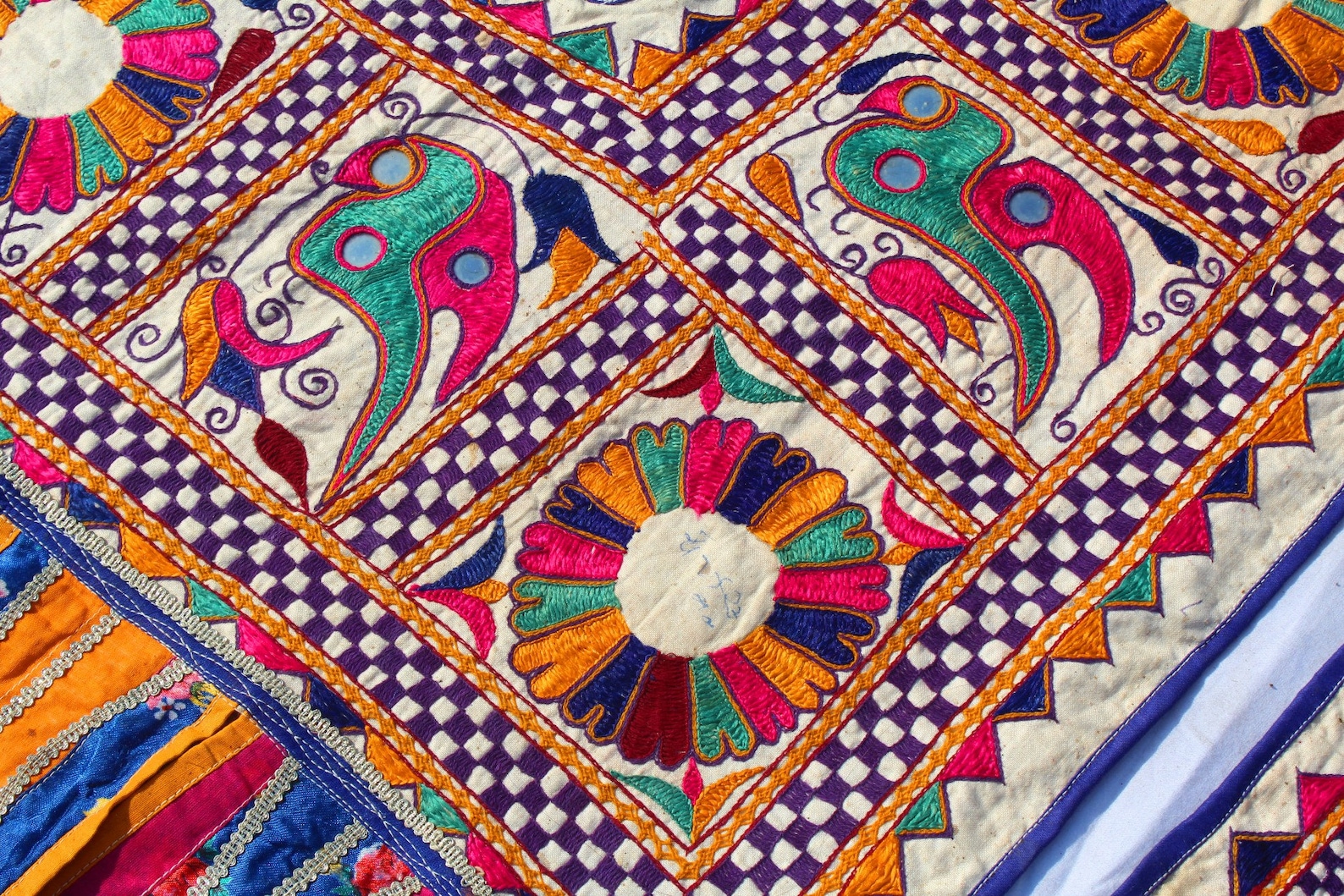 Antique Vintage Banjara Indian Gujarati Wall Hanging Handmade - Etsy