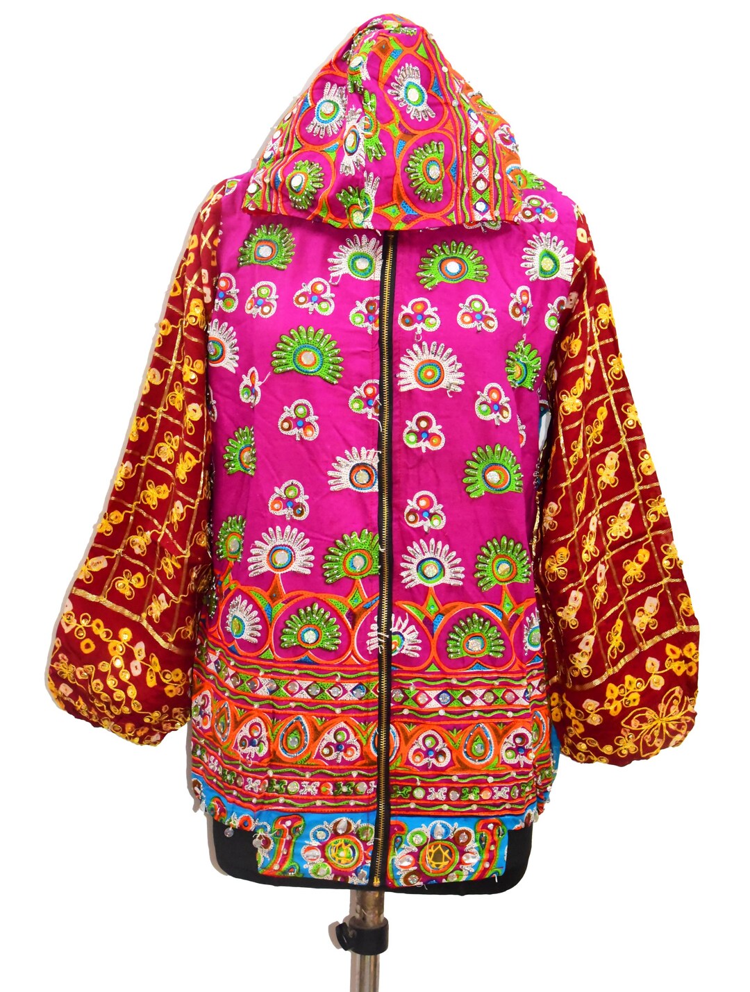 Navaratri Indian Gujarat Jacket /banjara Bandhani Jacket /beaded ...
