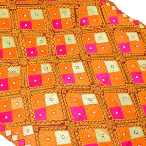 Antique Vintage Very Old Indian Punjab Textile Bagh Needle Point Stitch ...
