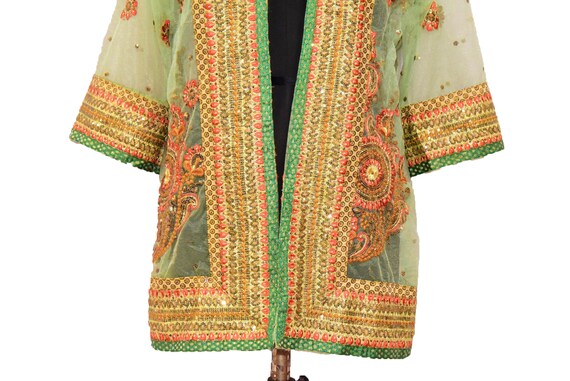 Beautiful Vintage Boho Music Festival Look Long Jacke… - Gem