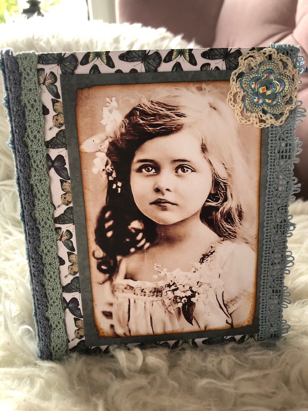 Small Cute Photo Album Vintage Style - Etsy