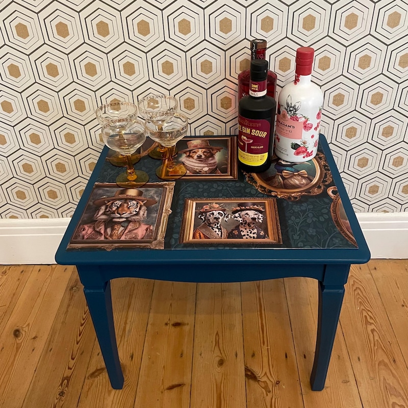 Teal Coffee Table - Etsy UK