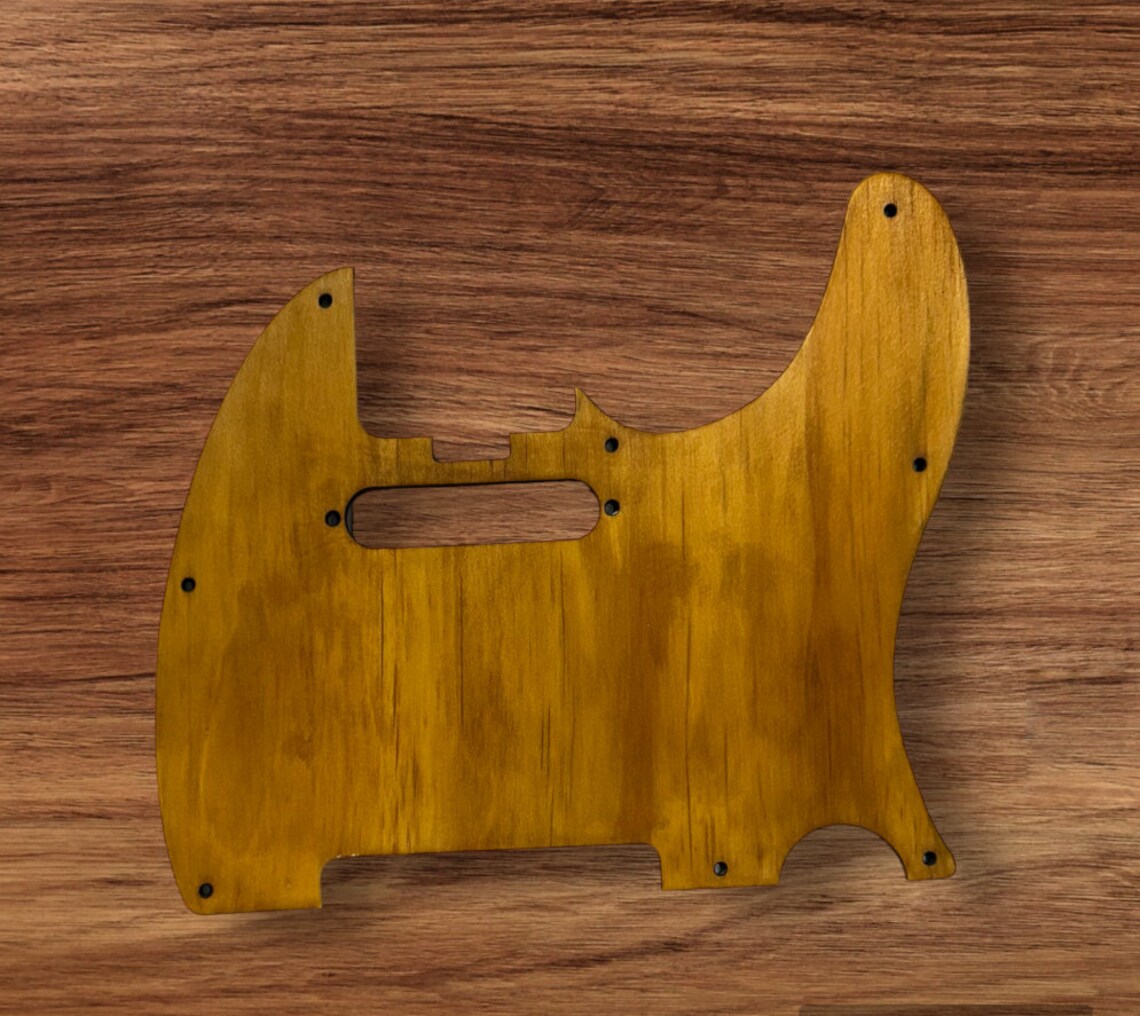 TL Wooden Pickguard - Etsy