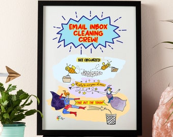 Inbox Wall Art - Etsy