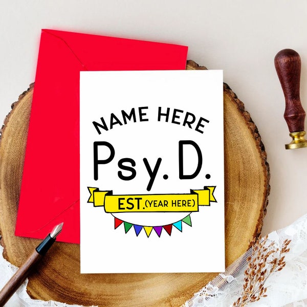 Psychology Greeting Card - Etsy