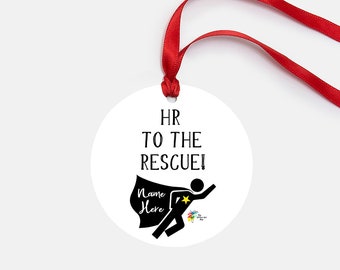 Human Resources Christmas Ornament PERSONALIZED Name 2023 Xmas Gift for ...