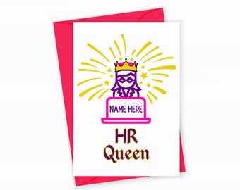 Human Resources, Employee Appreciation Card, HR Manager, HR Team ...