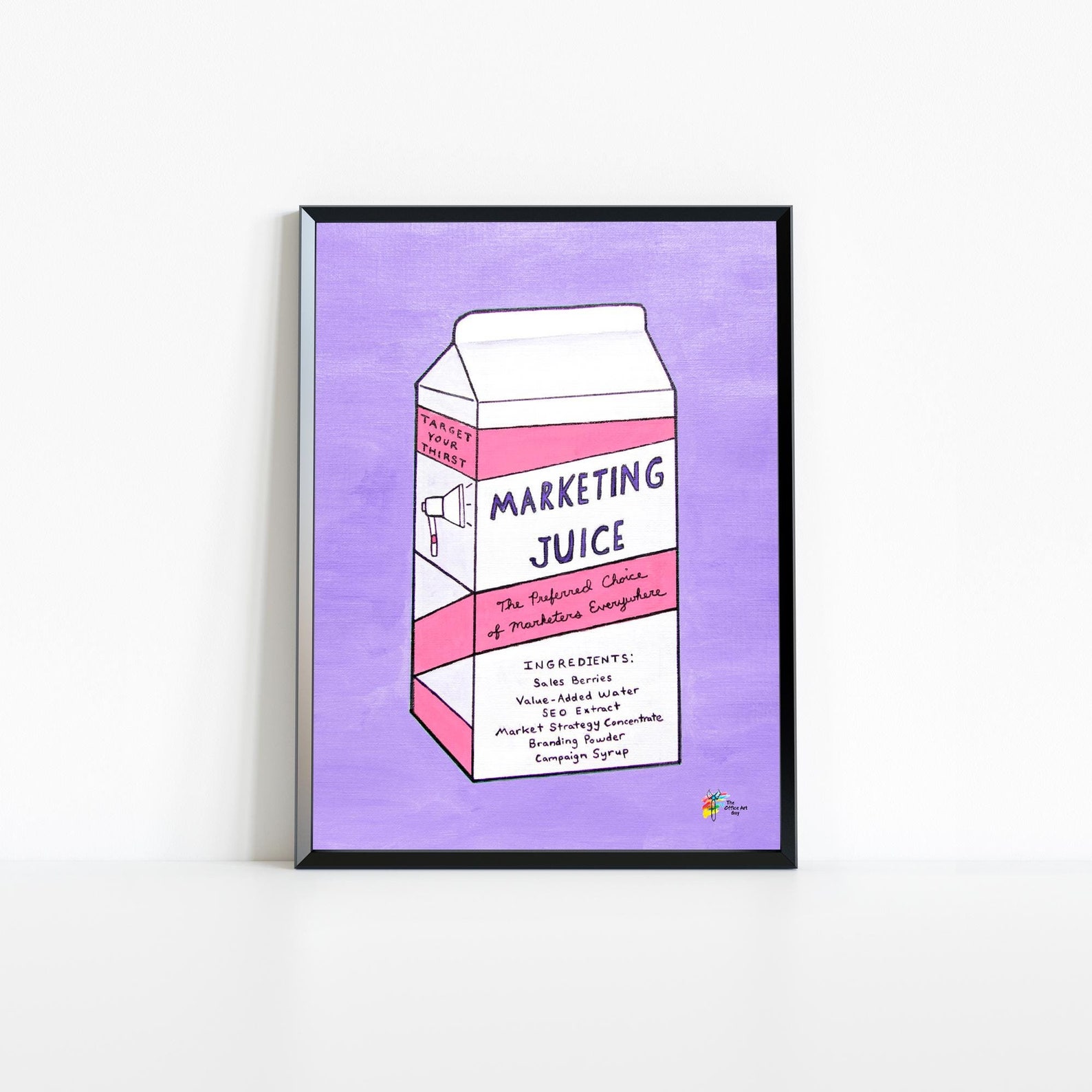 Marketing Wall Art Print Marketing Juice - Etsy