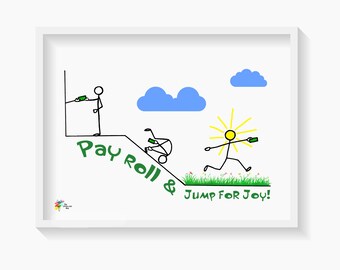 Payroll Swear Words PRINTABLE Office Decor, Funny Payroll Clerk Manager ...