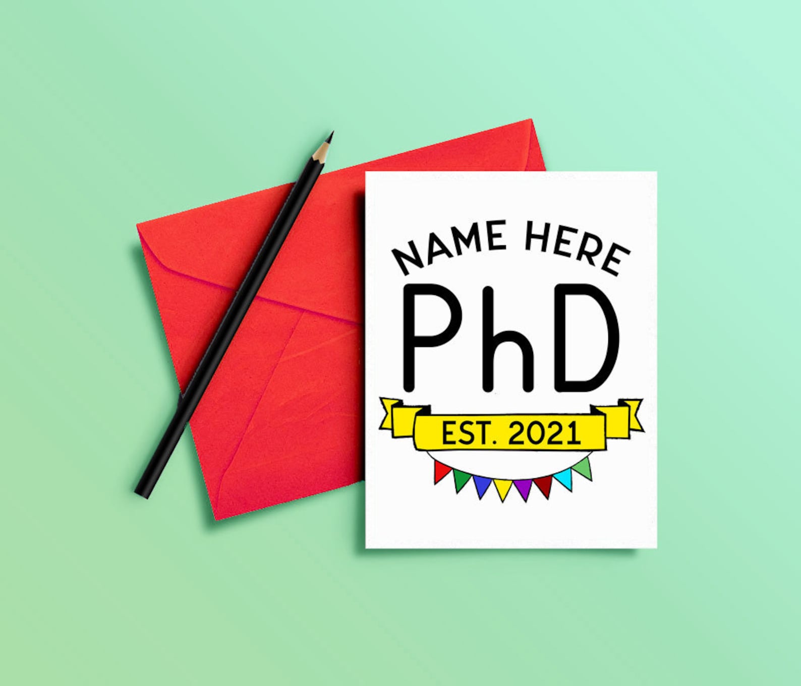PhD Graduation Card Doctor of Philosophy | Etsy
