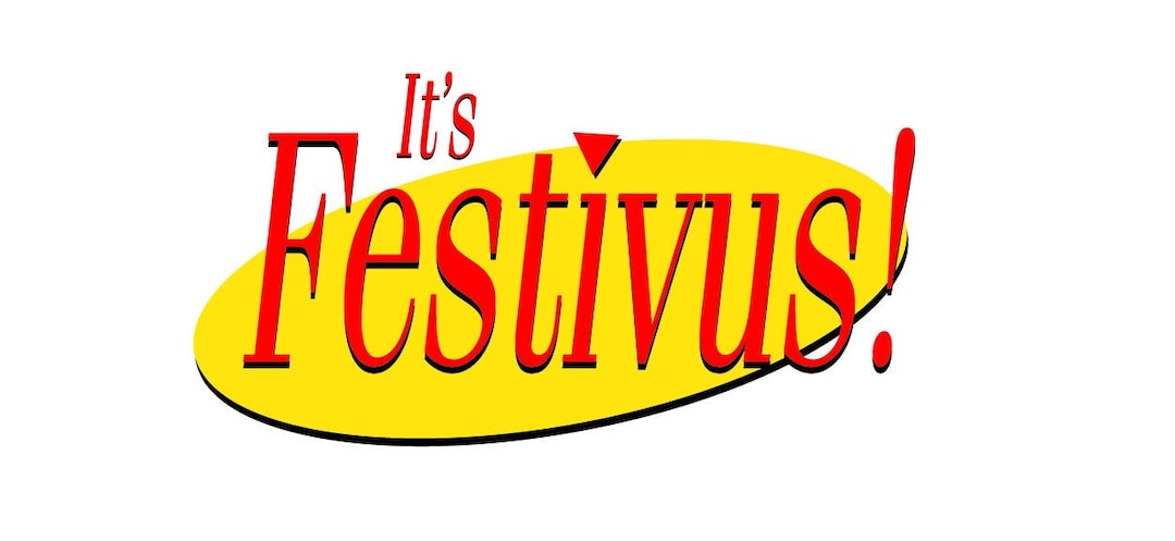 It's Festivus Seinfeld Icon to Use for Holiday Cards 90s Christmas ...