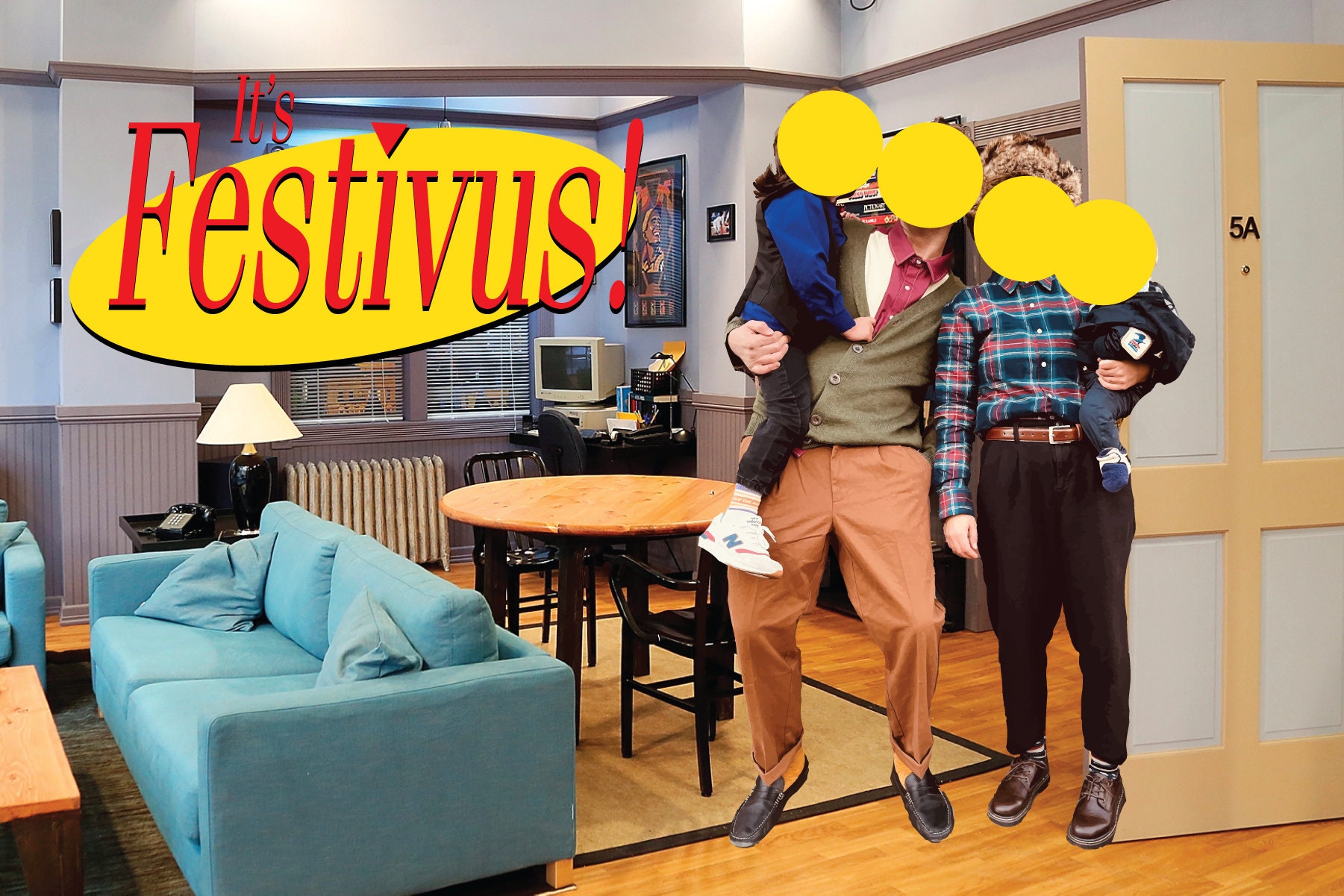 It's Festivus Seinfeld Icon to Use for Holiday Cards 90s Christmas ...