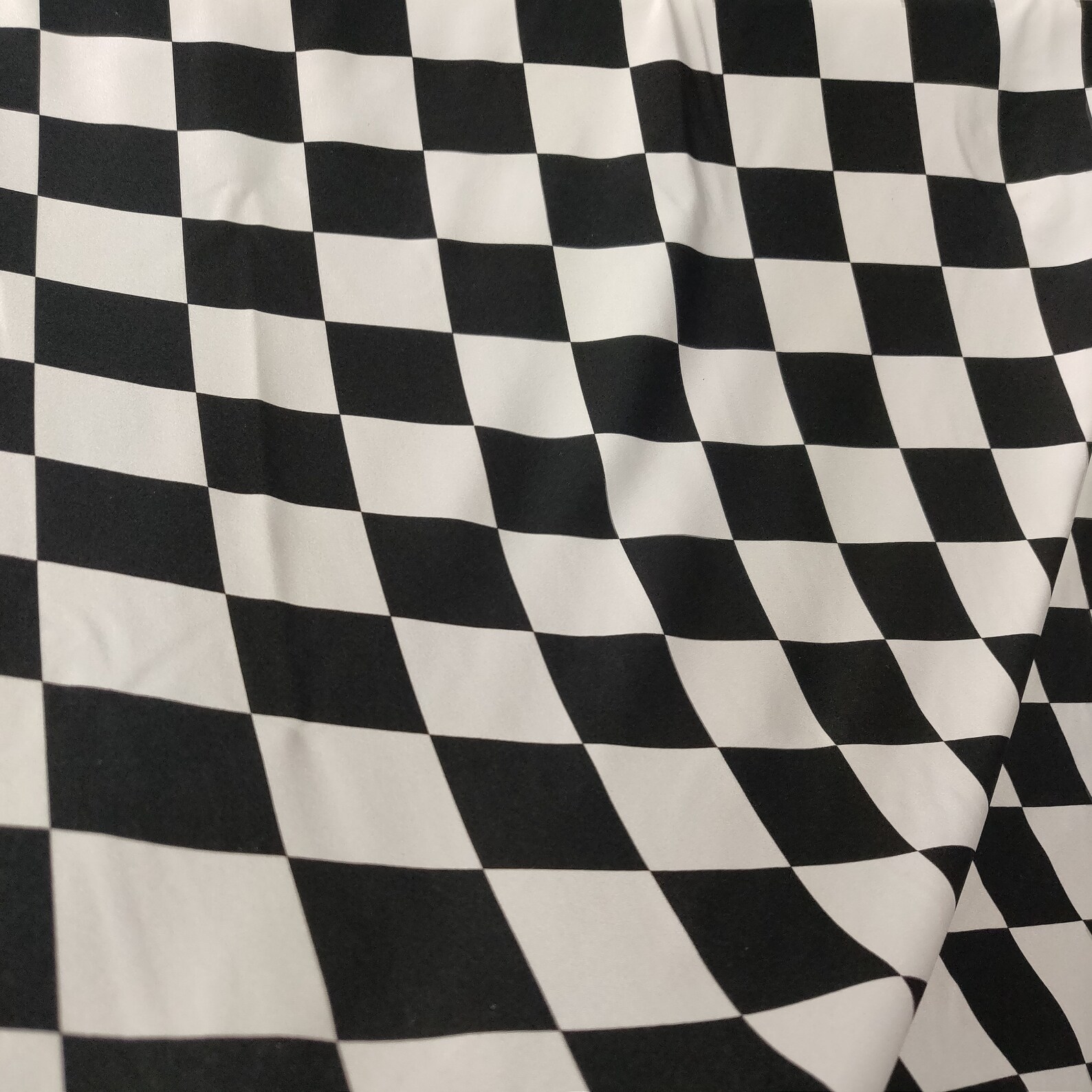 2x2 Checkerboard Print on Nylon Spandex Fabric - Etsy