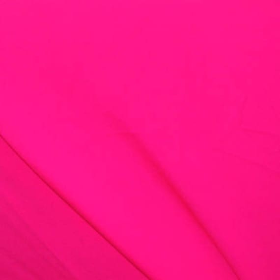 Matte Finish Milliskin Nylon Spandex Fabric neon Pink 4 - Etsy